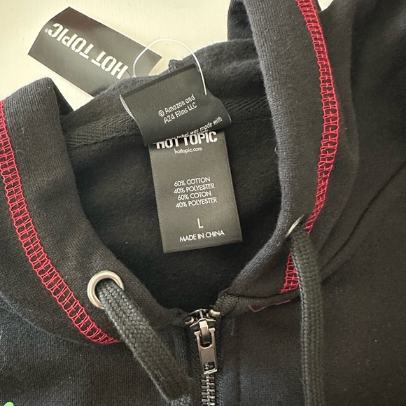 Hot Topic | Shirts | Hazbin Hotel Alastor Vs Lucifer Twofer Hoodie ...